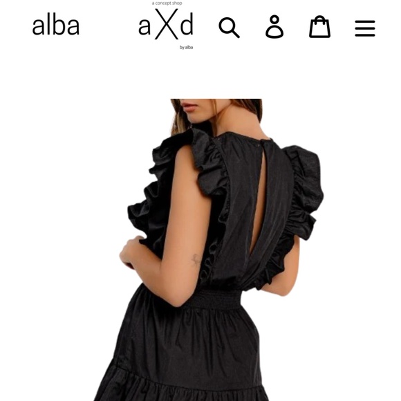 London | Dresses | Lbd Tiered Mini Black Dress | Poshmark
